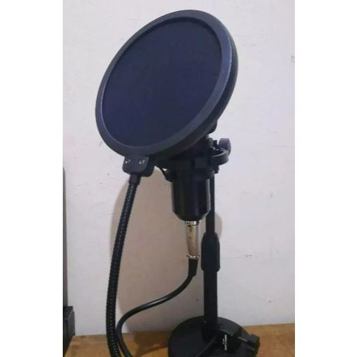 Jual Pop Filter Shield Mikrofon Microphone Mic Dual Layer BOP | Shopee ...