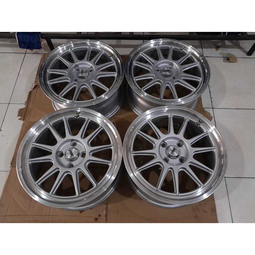 Jual velg mobil bekas ring 15 baut roda 4x100 cocok buat jazz mobilio brio | Shopee Indonesia