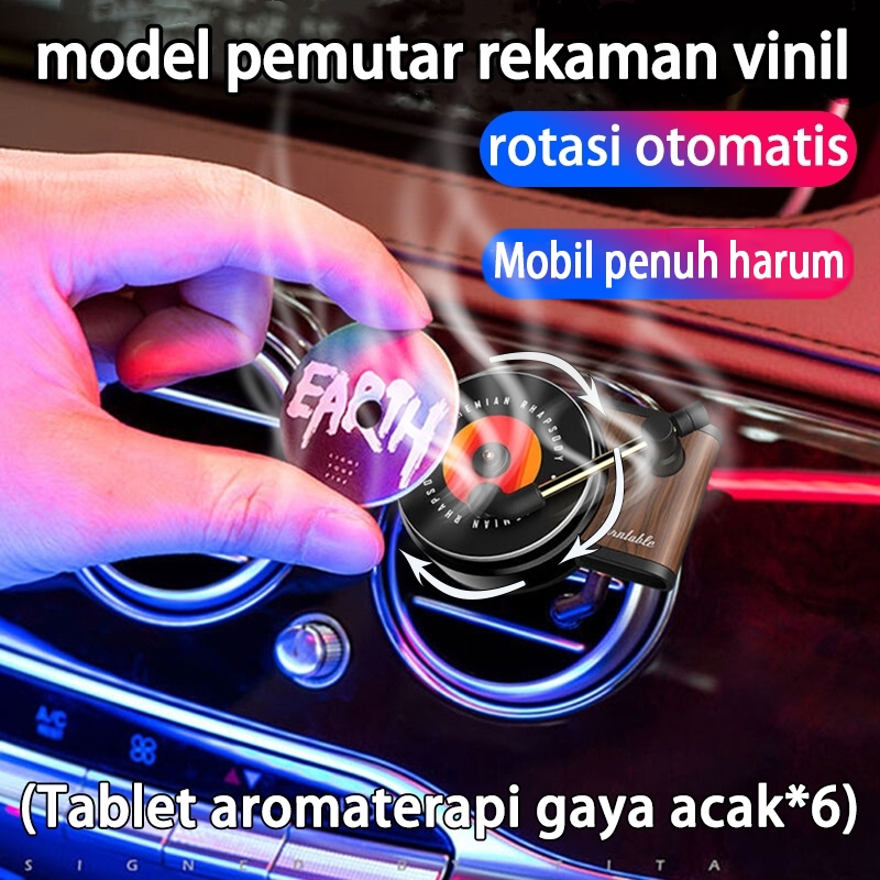 Jual Parfum Mobil Capit model pemutar rekaman vinil dekorasi interior ...