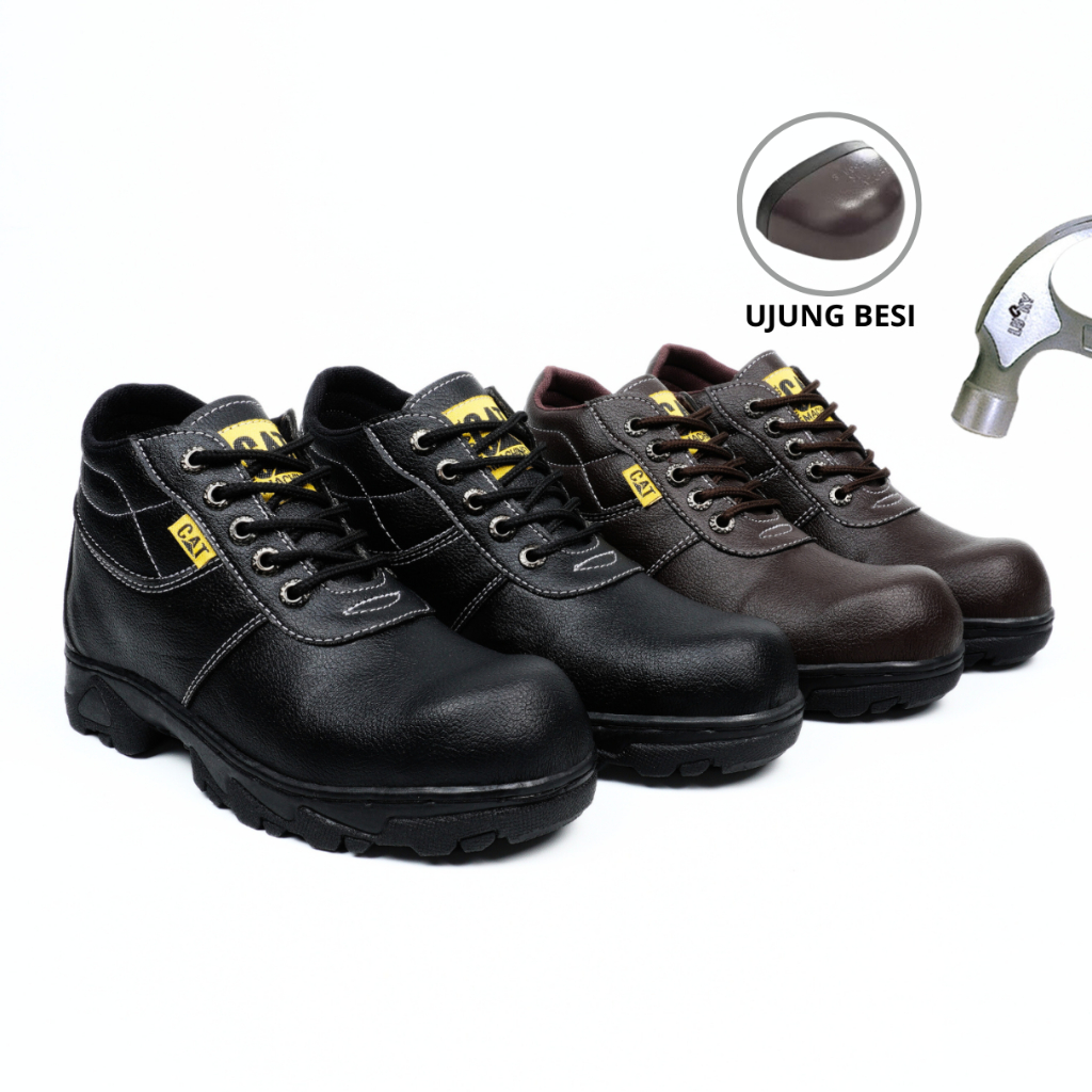 Jual Sepatu kerja Safety ujung besi pria Safety tali pria ujung besi ...