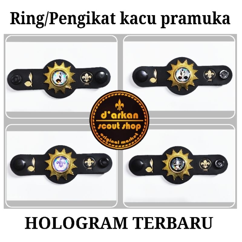 Jual Ring kacu pramuka haduk pembina penegak penggalang umum hologram ...