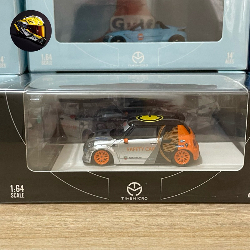 Jual time micro diecast mini scale mini cooper safety car with figure ...