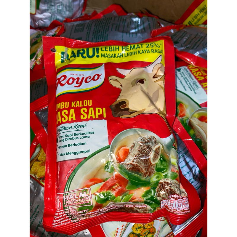 Jual ROYCO BUMBU KALDU RASA SAPI DAN AYAM 220GR | Shopee Indonesia