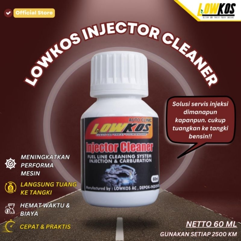 Jual Pembersih Injektor Lowkos Injektor Cleaner Langsung Tuang tangki ...