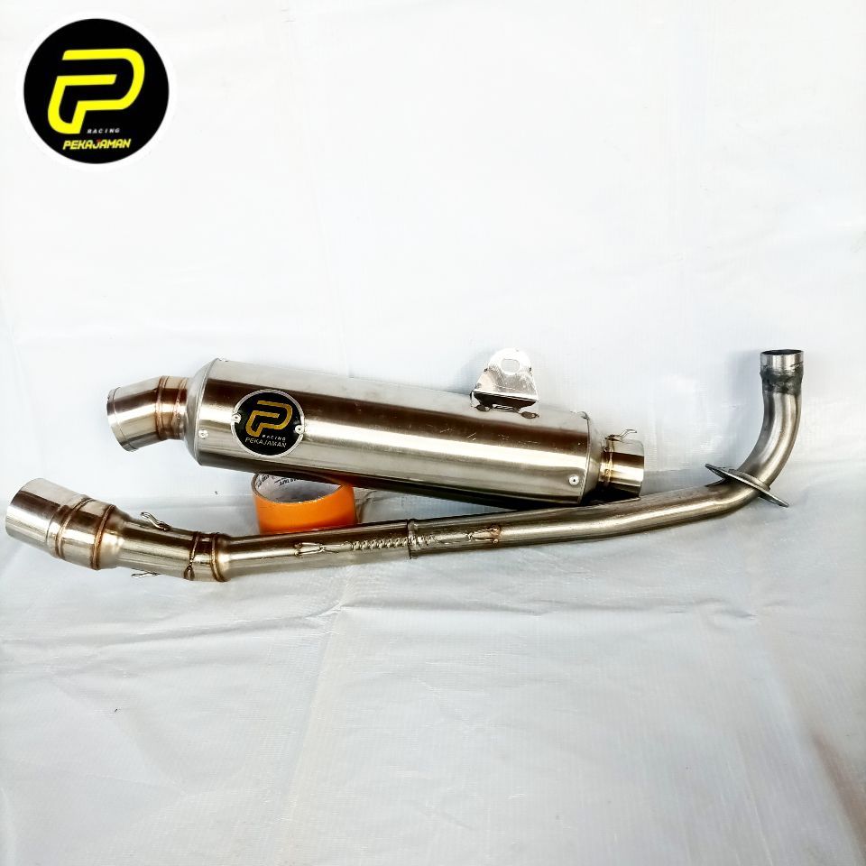 Jual KNALPOT PEKAJAMAN BULAT JENONG BASS ULEM JUPITER Z SMASH SHOGUN C70 GRAND SUPRA 125 ...