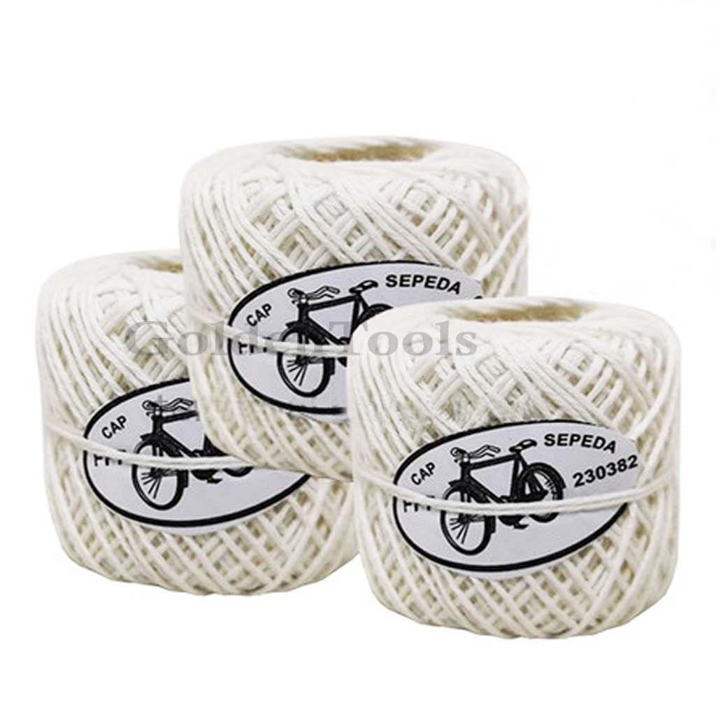 Jual Tali Bangunan Benang Kasur 1 Roll Cap Sepeda Gulungan Kecil Tali ...