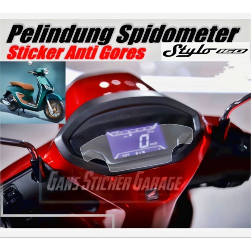 Jual stiker speedometer HONDA STYLO 160 transparan | Shopee Indonesia