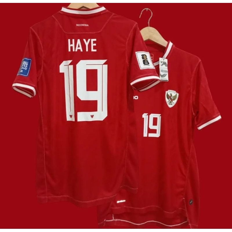 Jual OFFICIAL JERSEY TIMNAS INDONESIA GRADE ORIGINAL PLUS CUSTOM NAME ...