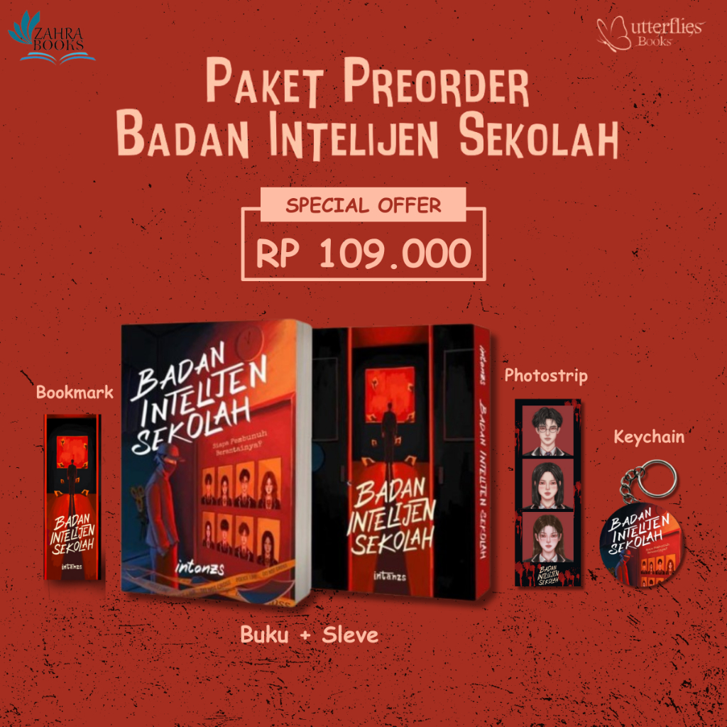 Jual Novel Badan Intelijen sekolah - Buterflies Books | Shopee Indonesia