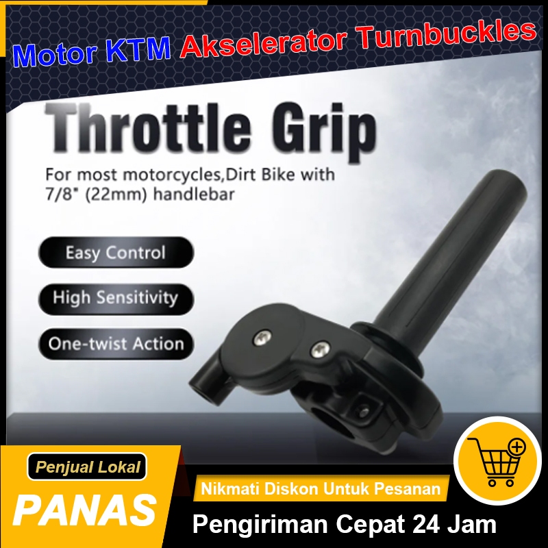 Jual Throttle Grip Twist 22mm Dengan Mekanisme Pelari Untuk KTM HONDA YAMAHA KAWASAKI SUZUKI ...