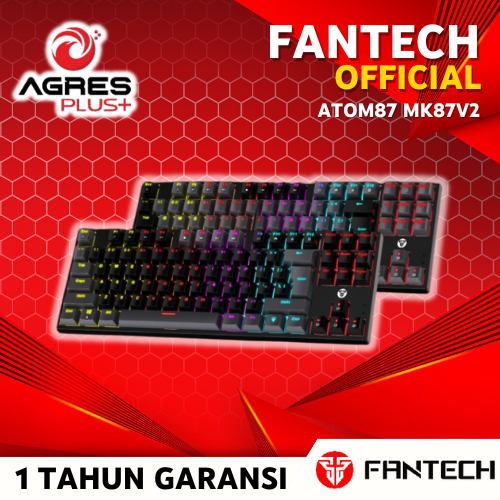 Jual FANTECH ATOM87 MK876V2 SUMI EDITION Wired Gaming Keyboard ...