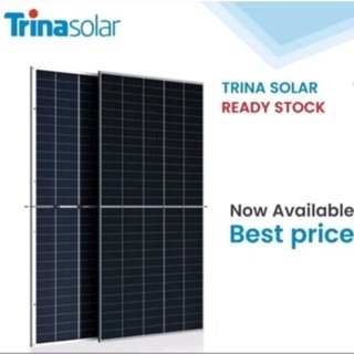 Jual Solar Panel PLTS Trina Solar Monocrystaline 550-555 Wp | Shopee ...