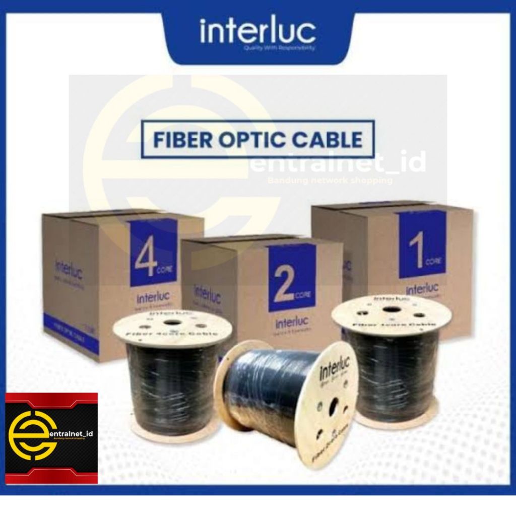 Jual DROPCORE FFTH FO 1,2,4 Core 3 seling 1000 METER | Shopee Indonesia