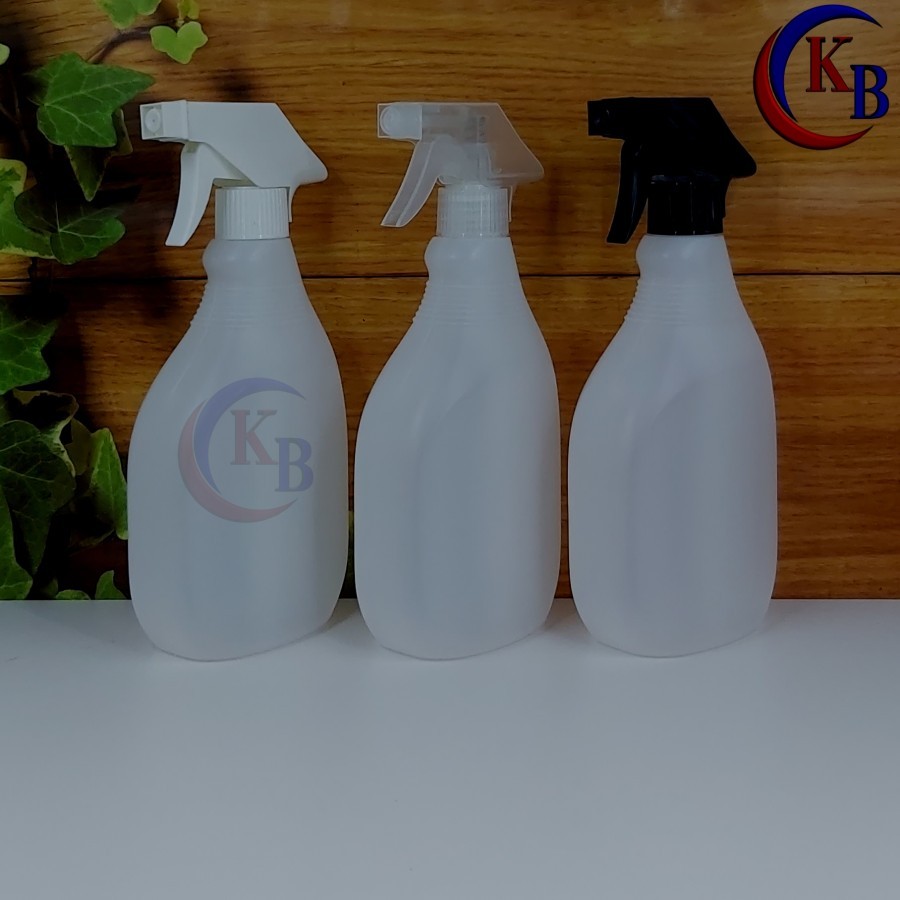 Jual BOTOL KISPRAY 500 ML SLIM TRIGER NECK 28 / BOTOL PLASTIK HDPE HS CLEAR 500ML | Shopee Indonesia