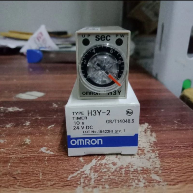 Jual TIMER OMRON H3Y-2 10S 24VDC ORIGINAL ASLI | Shopee Indonesia
