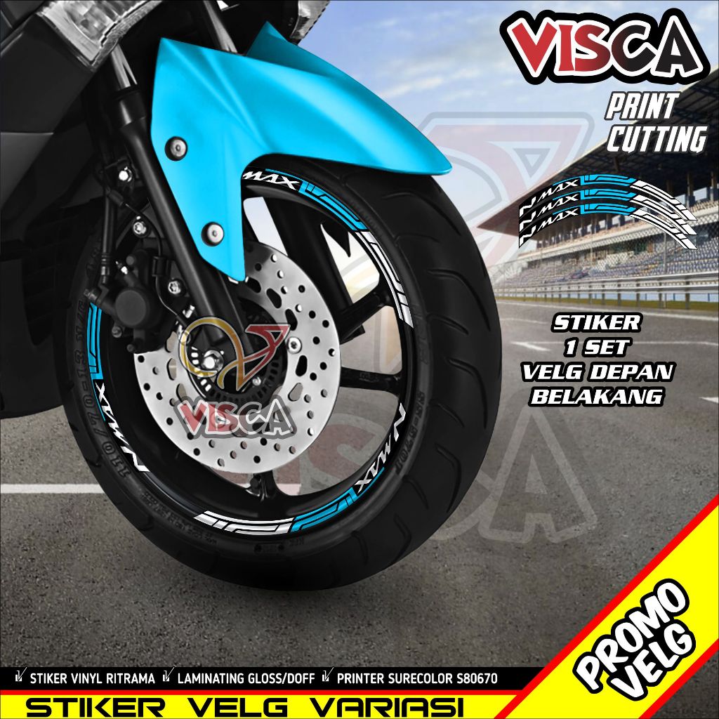 Jual Stiker Velg List Velg Motor Stiker Velg Nmax A01 | Shopee Indonesia