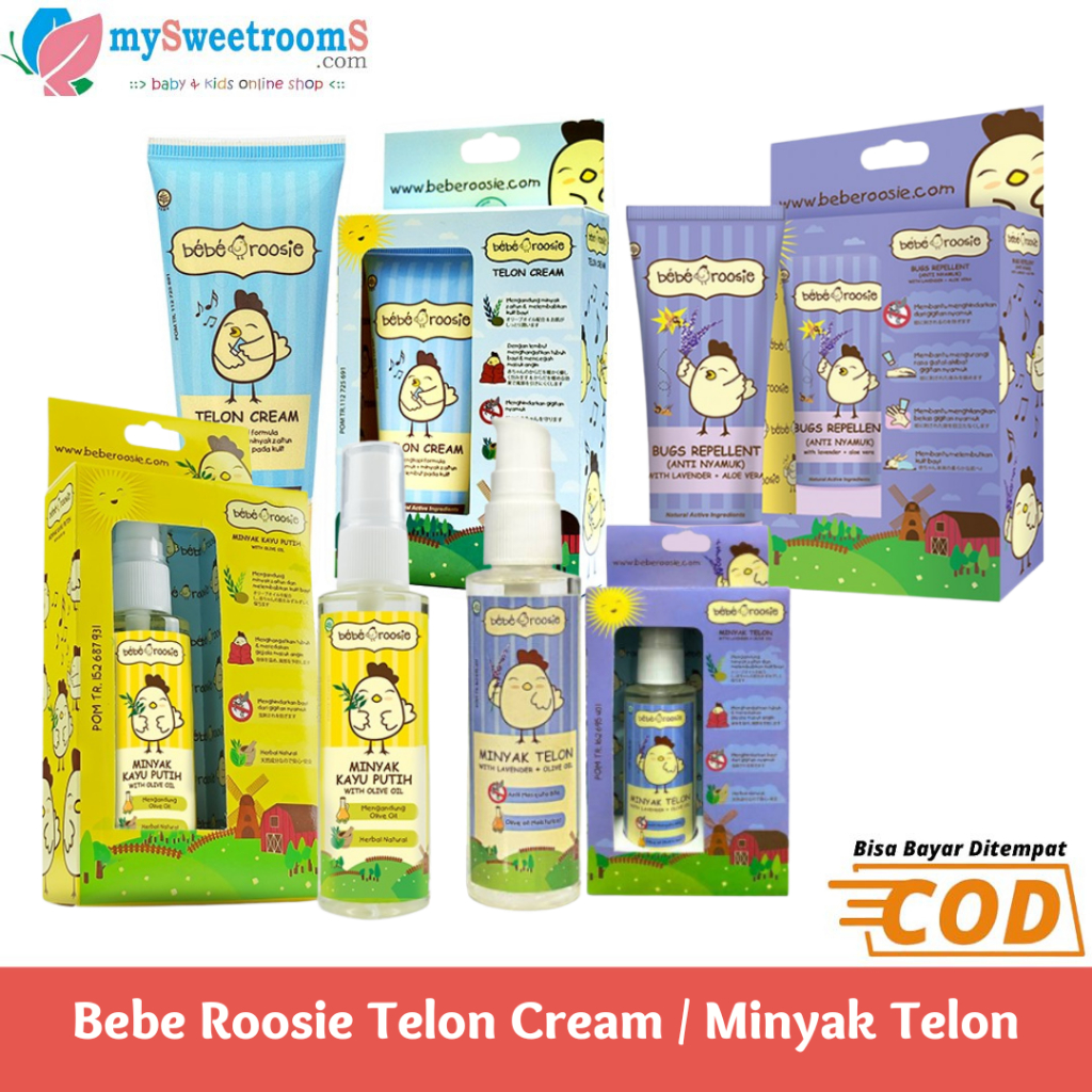 Jual Bebe Roosie Telon Cream Telon Bayi / Anti Nyamuk / Minyak Telon ...