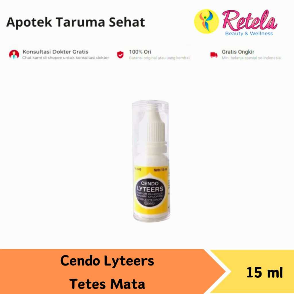 Jual Cendo Lyteers Eye Drops 15 ml | Shopee Indonesia
