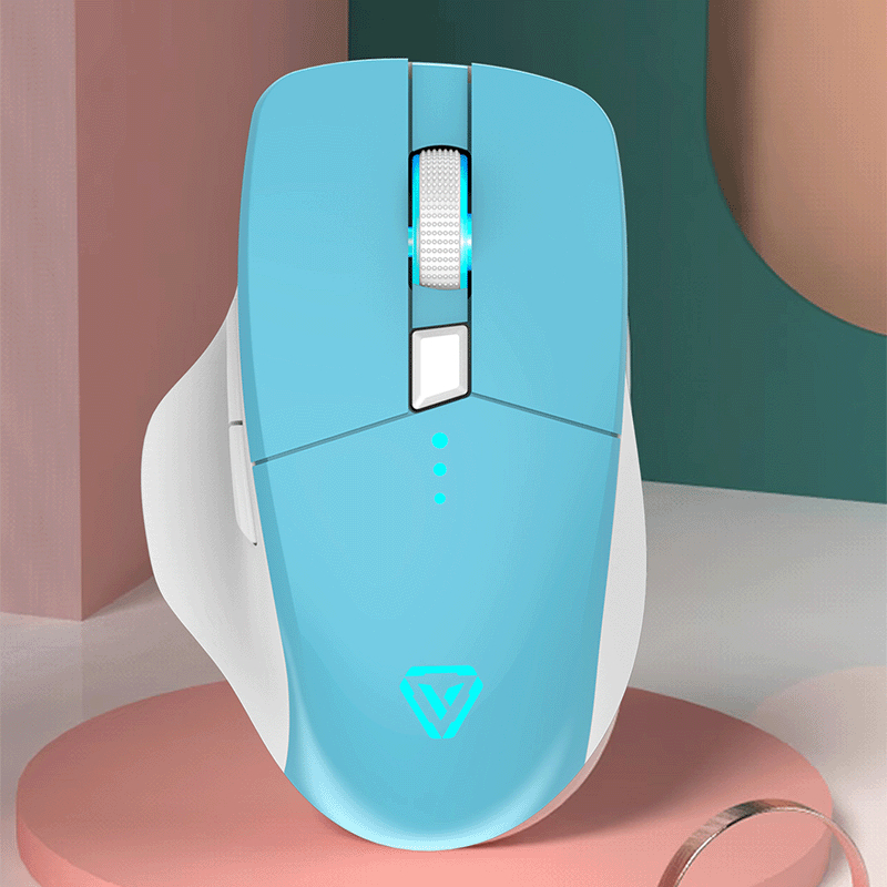 Jual BIRU-MOFii P6 Mouse Wireless Gaming Rechargeable Baterai Type-C ...