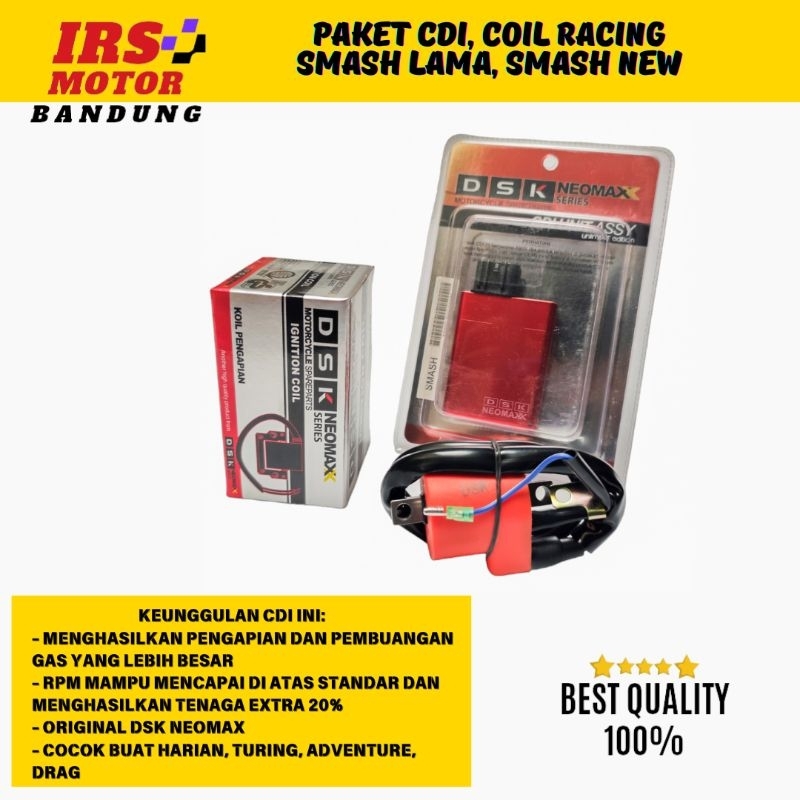 Jual PAKET UPGRADE CDI + KOIL COIL SMASH 110 SMASH NEW SMASH LAMA ...