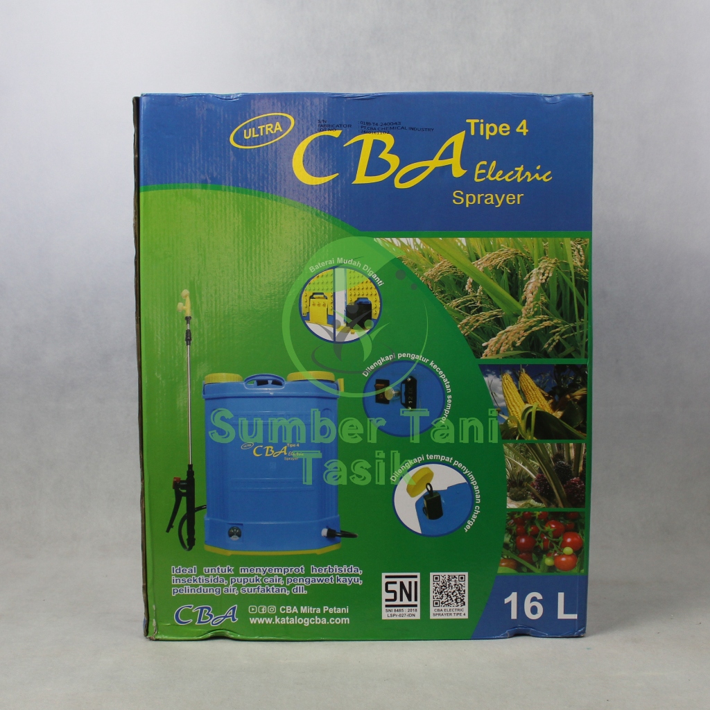 Jual Sprayer Semprotan Ultra CBA Eletrik Electric 16 Liter Type 4 ...