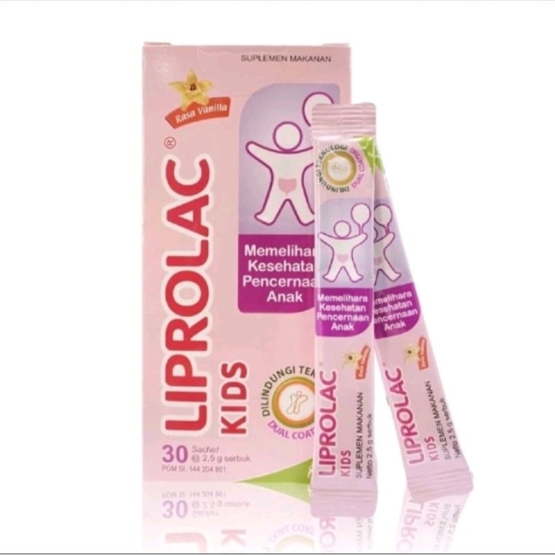Jual Liprolac Kids Sachet suplemen probiotic prebiotic 1 sachet ...