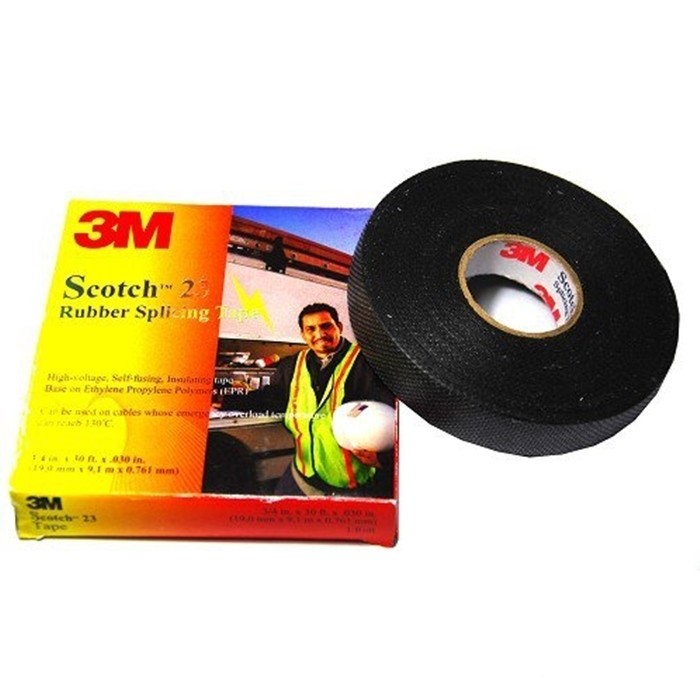 Jual Isolasi 3M Rubber Scotch 23 Isolasi listrik | Shopee Indonesia