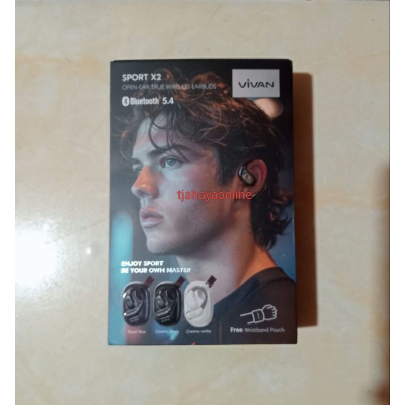 Jual Vivan Sport X2 OWS Open Ear True Wireless Earbuds IPX5 Dual ENC ...