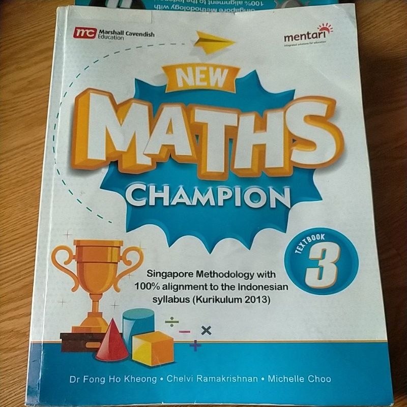 Jual Buku Bekas Pakai - New Maths Champion Textbook 3 | Shopee Indonesia