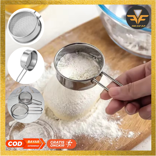 Jual Ayakan Mini Stainless Steel / Saringan Ayakan Tepung Minyak Susu ...