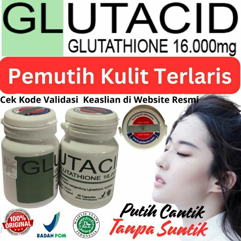 Jual Ciri-Ciri Glutacid Asli Original Pemutih Kulit Terlaris di ... Jual Ciri-Ciri Glutacid Asli Original Pemutih Kulit Terlaris di ...