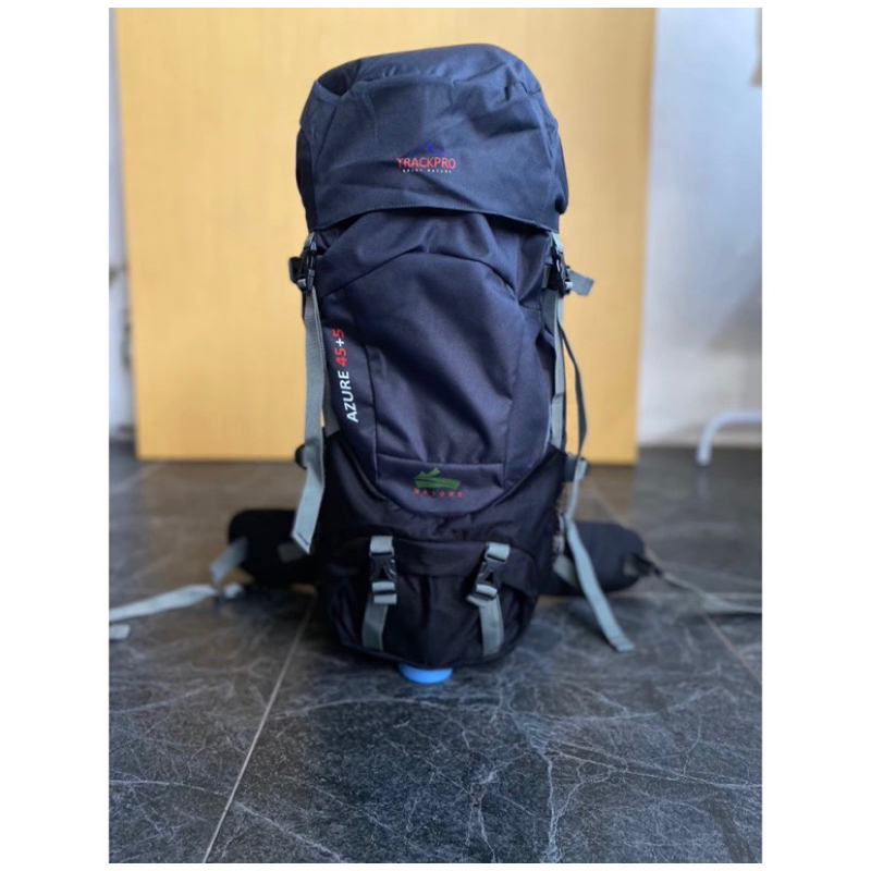 Jual TAS CARRIER 45+5 Liter - TAS GUNUNG TRACKPRO AZURE | Shopee Indonesia