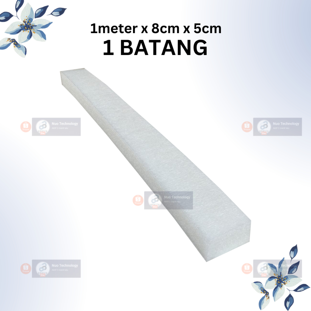 Jual Busa Oasis 100x8x5cm Busa Bunga Foam Dekorasi Foam Panjang ...