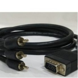 Jual Kabel VGA To RGB Red Green Blue Input VGA Output RGB Kabel ...