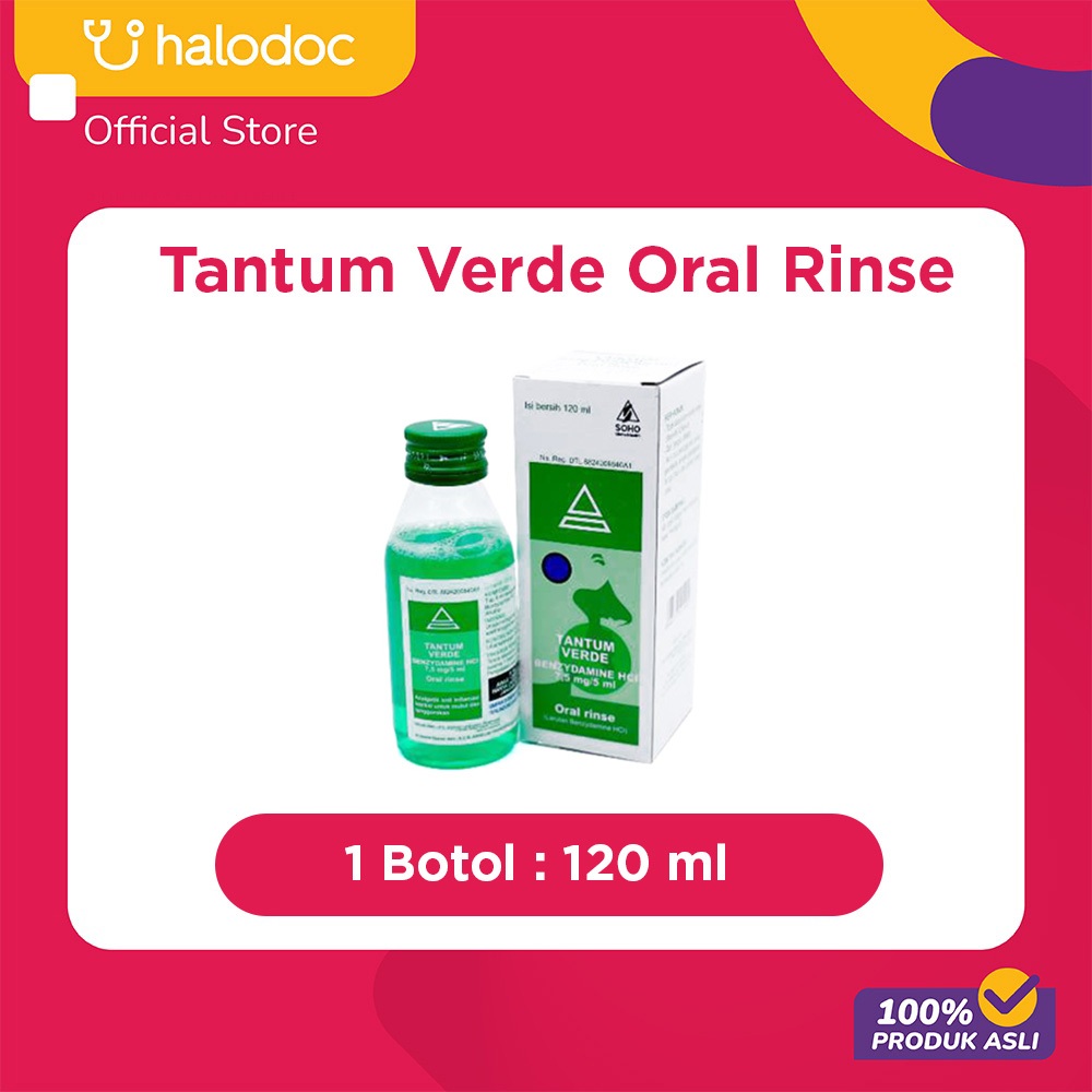 Jual Tantum Verde Oral Rinse 120 ml | Shopee Indonesia