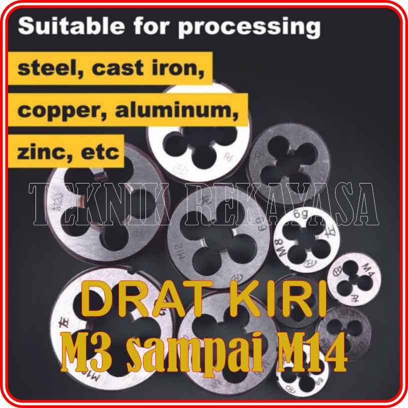 Jual MATA SENAI DRAT KIRI / SNAI DRAT KIRI / DRAT KIRI - M14x1.25 Ø38MM | Shopee Indonesia