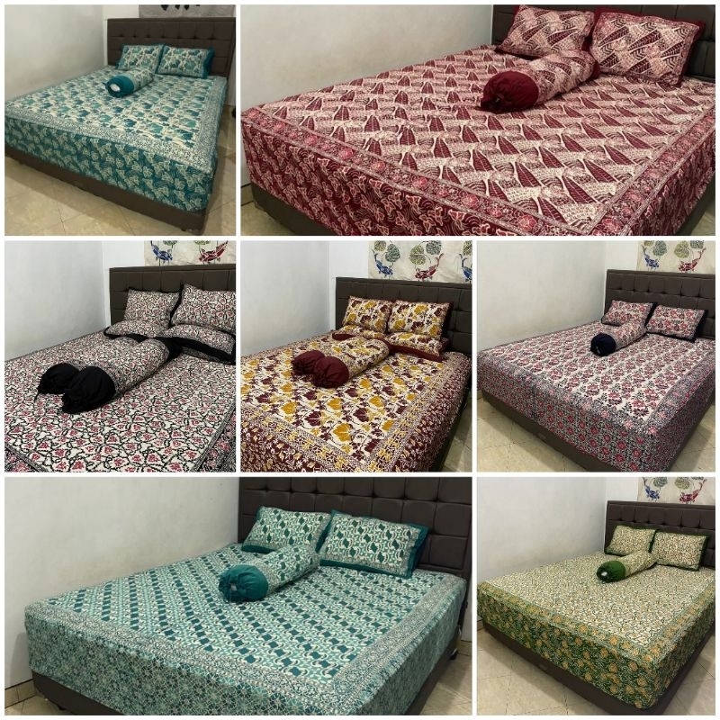 Jual BATIK AIS Sprei Batik Pekalongan Tinggi 35 Katun Premium Tebal ...
