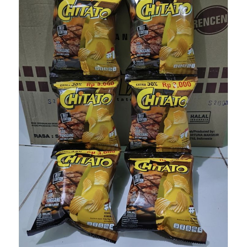 Jual Chitato rasa sapi panggang 19.5gr Renceng | Shopee Indonesia