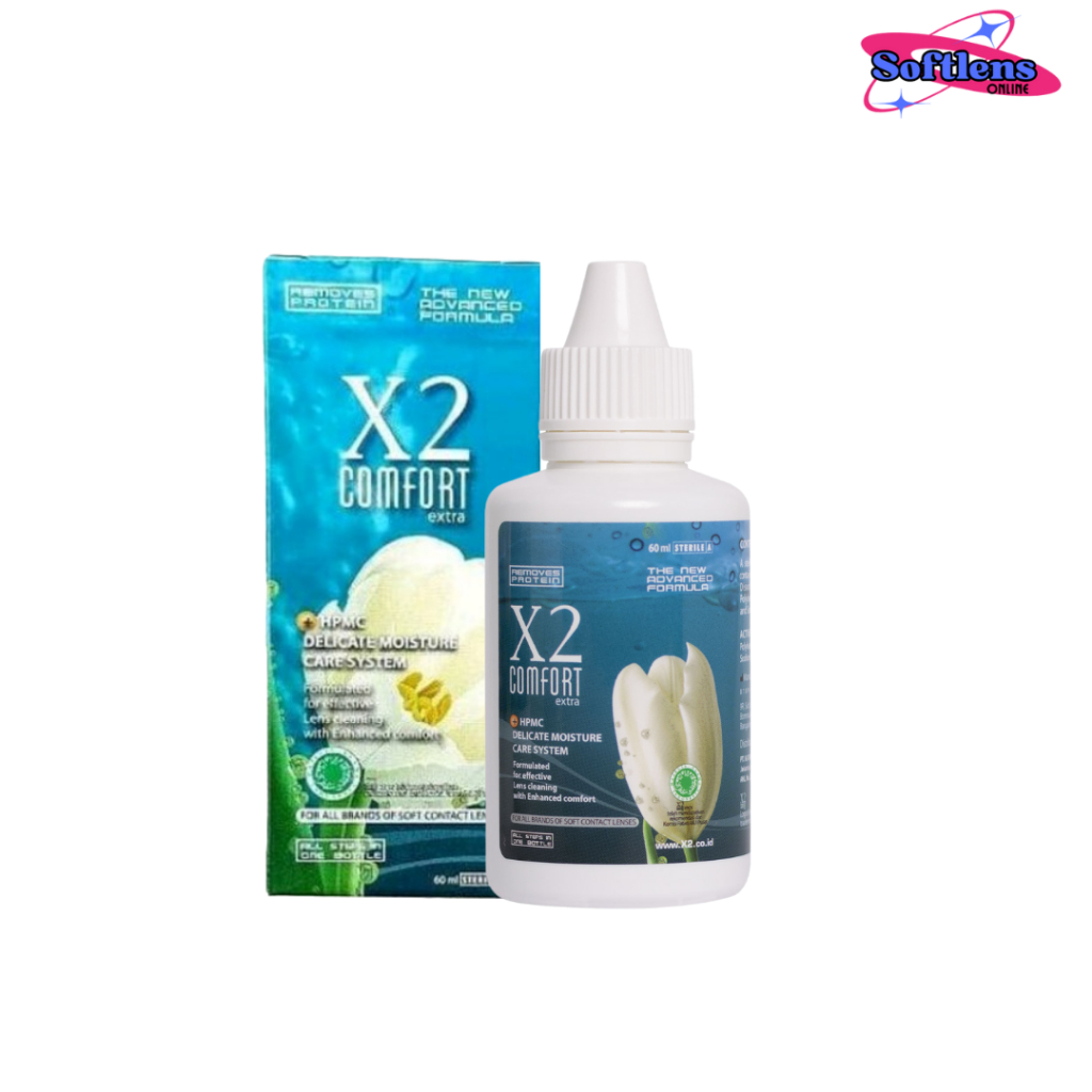 Jual CAIRAN SOFTLENS / PEMBERSIH SOFTLENS X2 COMPORT EXTRA 60 ML ...