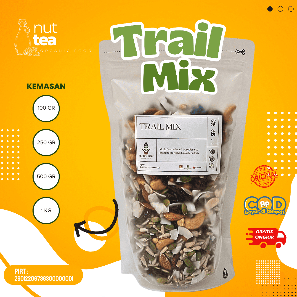 Jual Trail Mix Summer Madness 250gr - Campuran Kacang dan Buah Kering ...