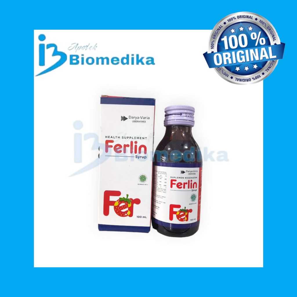 Jual Ferlin Sirup Multivitamin dan Zat Besi untuk Anak | Shopee Indonesia