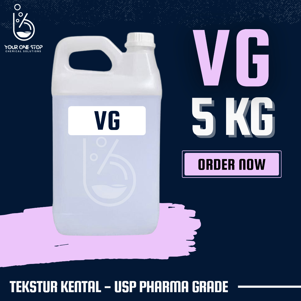Jual VG USP Grade 5 Kg - Gliserin USP Grade - Vegetable Glycerine | Shopee Indonesia