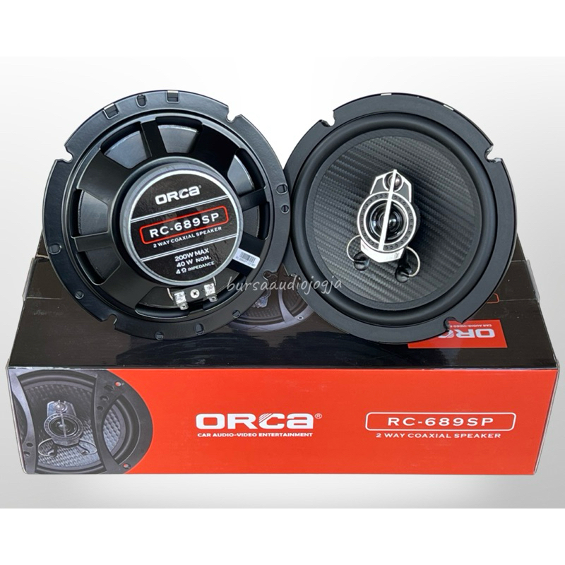 Jual Speaker Coaxial ORCA RC-688SP RC-689SP Speaker Pintu Mobil 2 Way ...