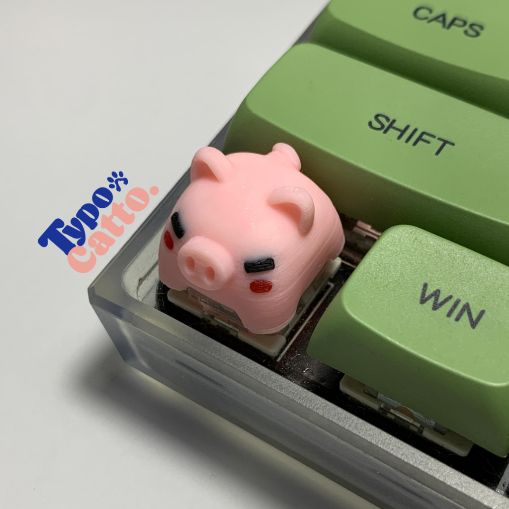 Jual Pink Piggy Keycaps | Artisanal Keycaps - Keycaps Custom Mechanical ...