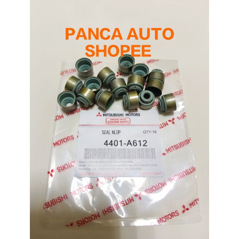 Jual Seal cincin klep valve 16biji Mitsubishi Lancer EVO 3 ori | Shopee Indonesia