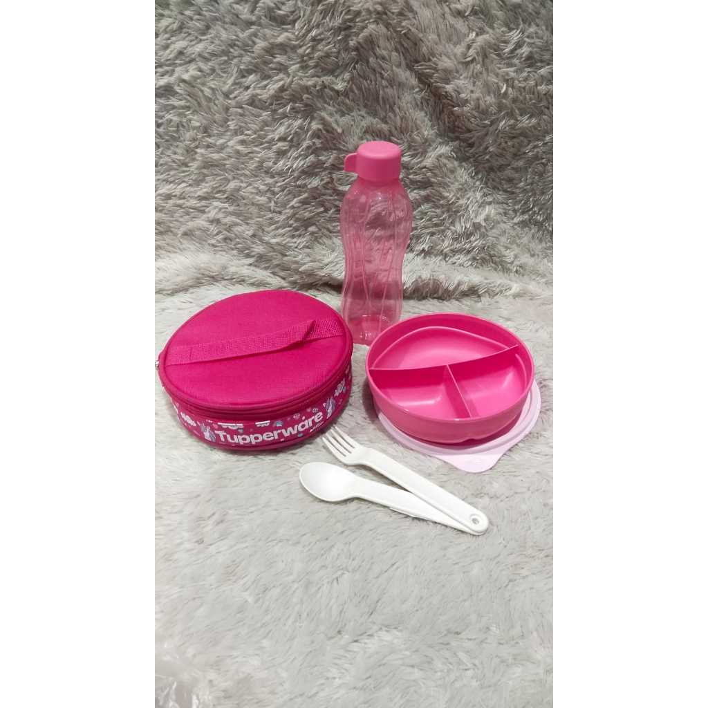 Jual unicorn lunch set kotak bekal tupperware | Shopee Indonesia