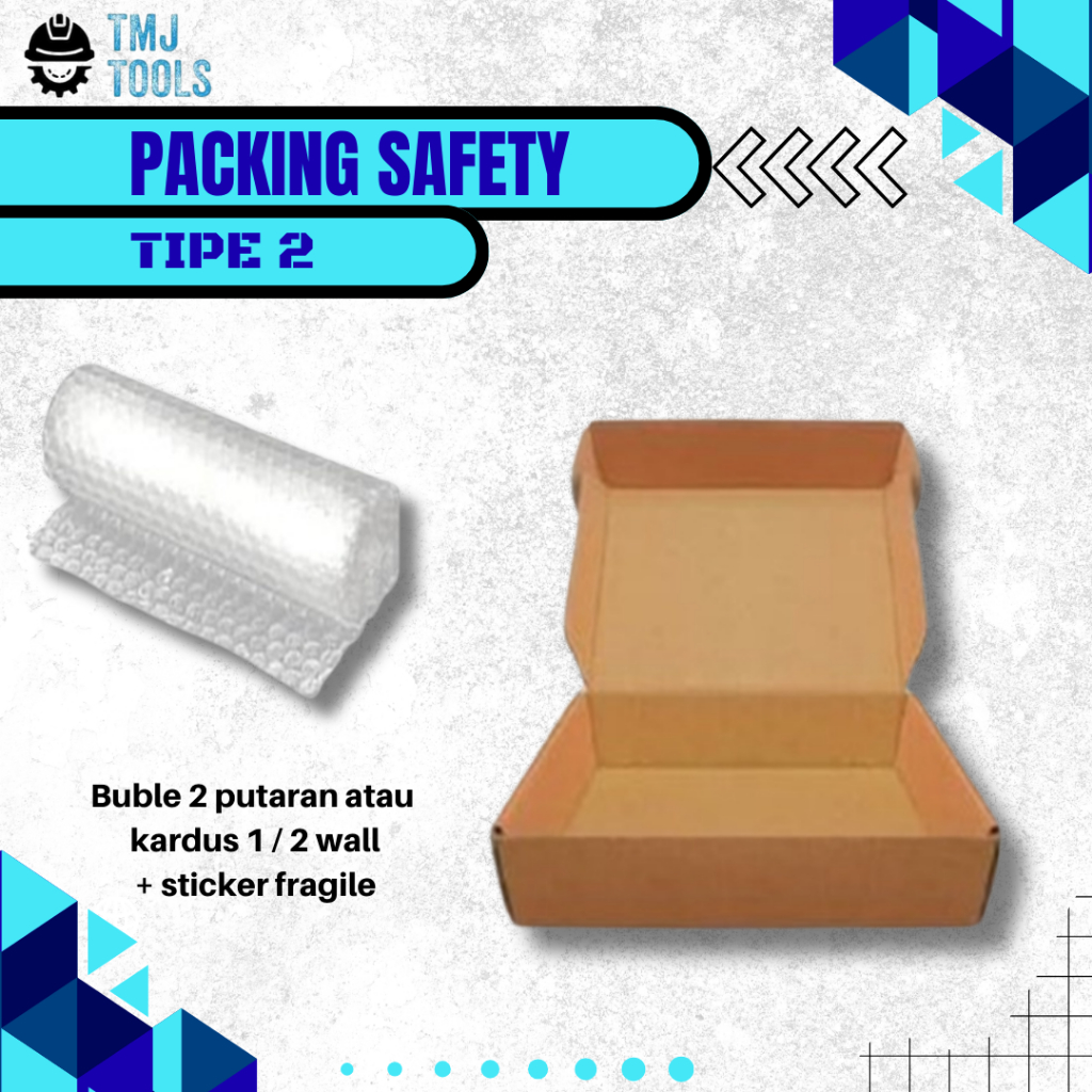 Jual Extra Safety Pack Packing Safety Bubble Wrap Dengan Sticker ...