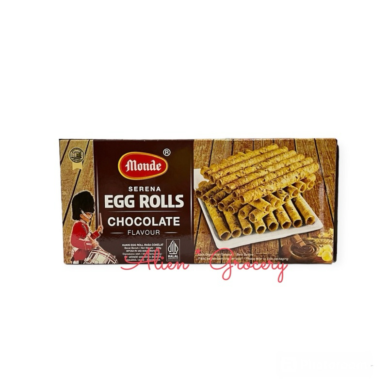 Jual MONDE Serena Egg Roll Original Chocolate Coklat BOX 168gr | Shopee Indonesia