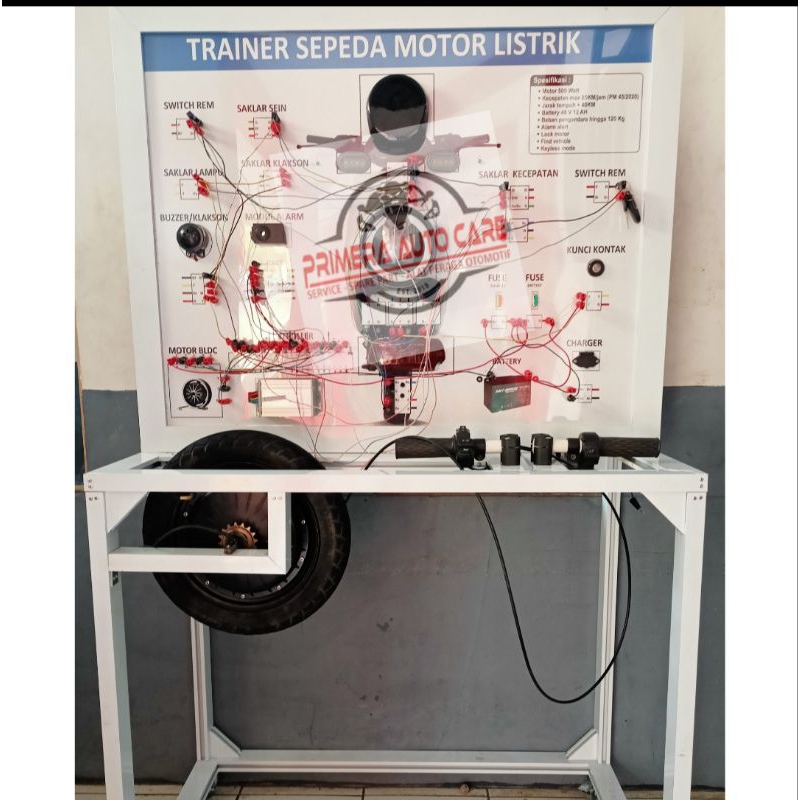Jual Trainer Sepeda Motor Listrik Simulator Alat Peraga Konversi ...