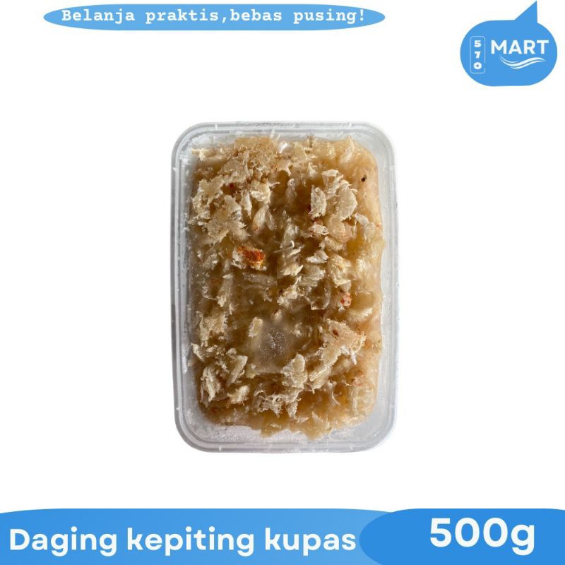 Jual kepiting daging kupas bersih 500g | Shopee Indonesia